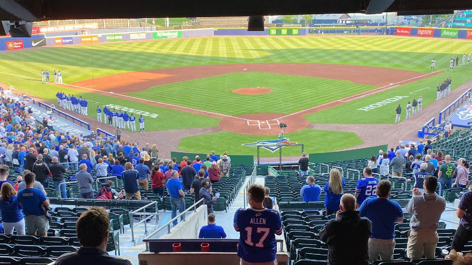 Sahlen Field will return to full capacity on Thursday