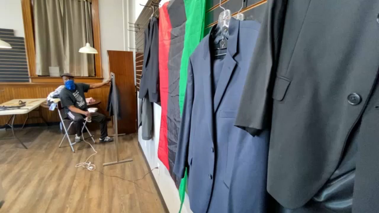 St. Brian Clothiers giving away suits to families of victims