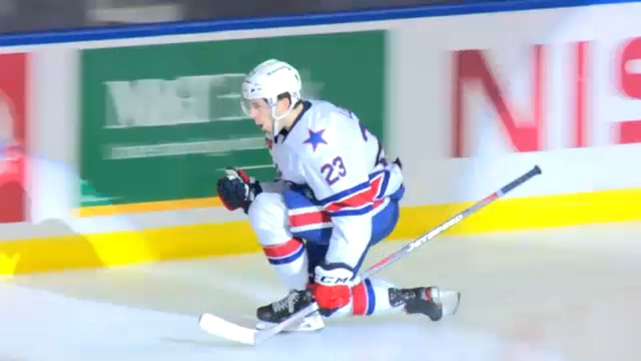 Amerks' Taylor Leier Earns New Contract, Praise From Taylor