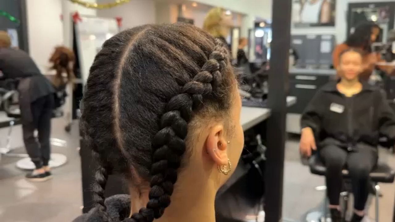 Learning to style textured hair in N.Y.