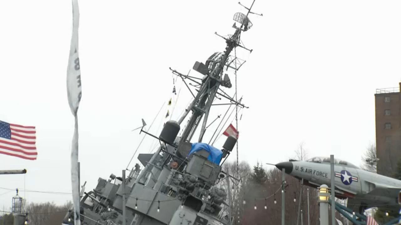 Crews continue work to save USS The Sullivans