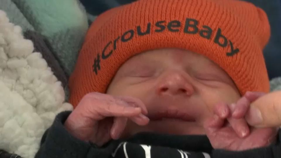 First New Year's Baby in Syracuse Area