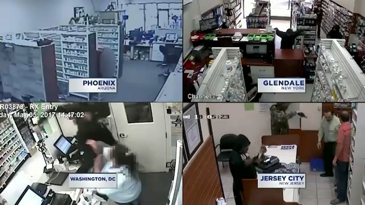 DEA: Armed pharmacy robberies up across New York