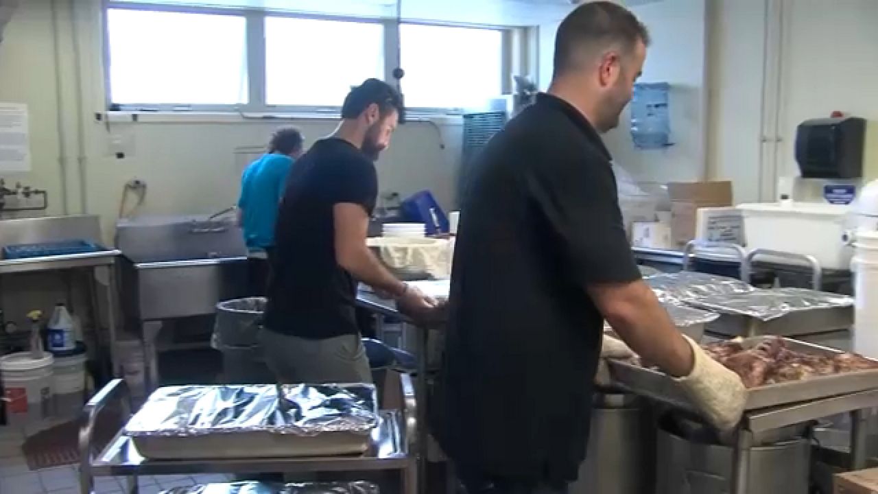 Worcester Greek Festival preparations