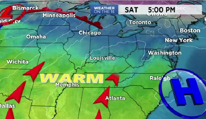 Clouds still holding temperatures in the 80s