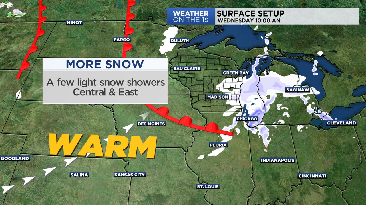 Wisconsin Monday Night Forecast
