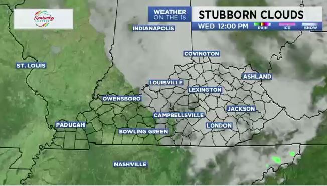 Clouds Will Linger Over Some Areas Today, but No Rain