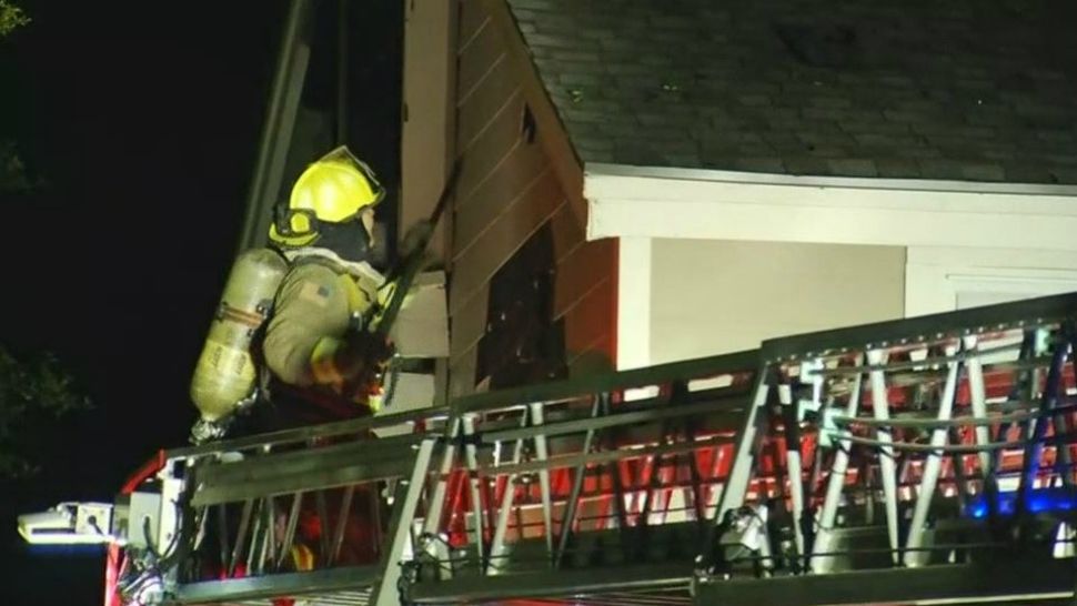 50 Displaced in Apartment Fire