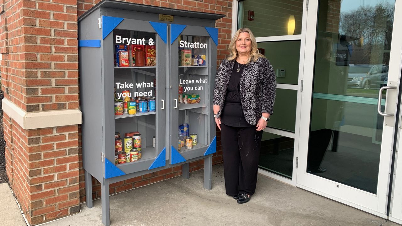 Bryant & Stratton College in Greece adds a 'Blessings Box'