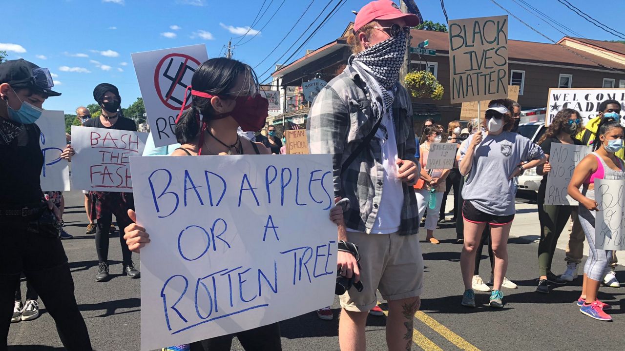 Hundreds Protest POTUS Outside West Point During Commencement