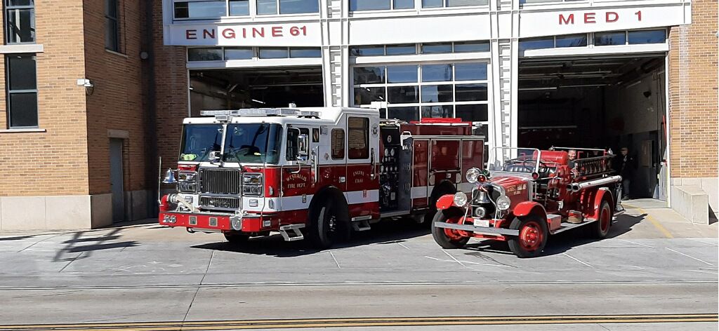 Fire Dept brings home its original fire truck from the 1930s