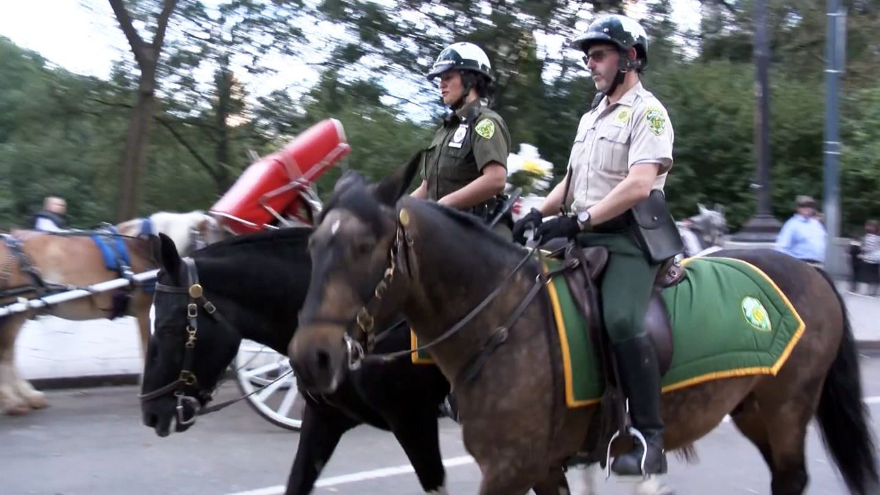 NYC Parks Mounted Auxiliary Unit marks 25 years of service
