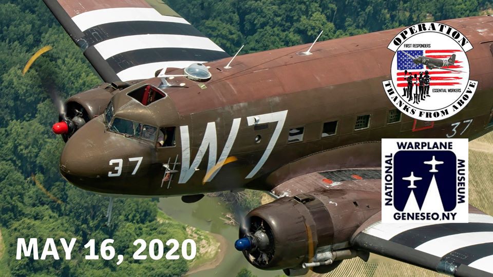 Warplane To Fly Over NY State in Frontline Worker Tribute