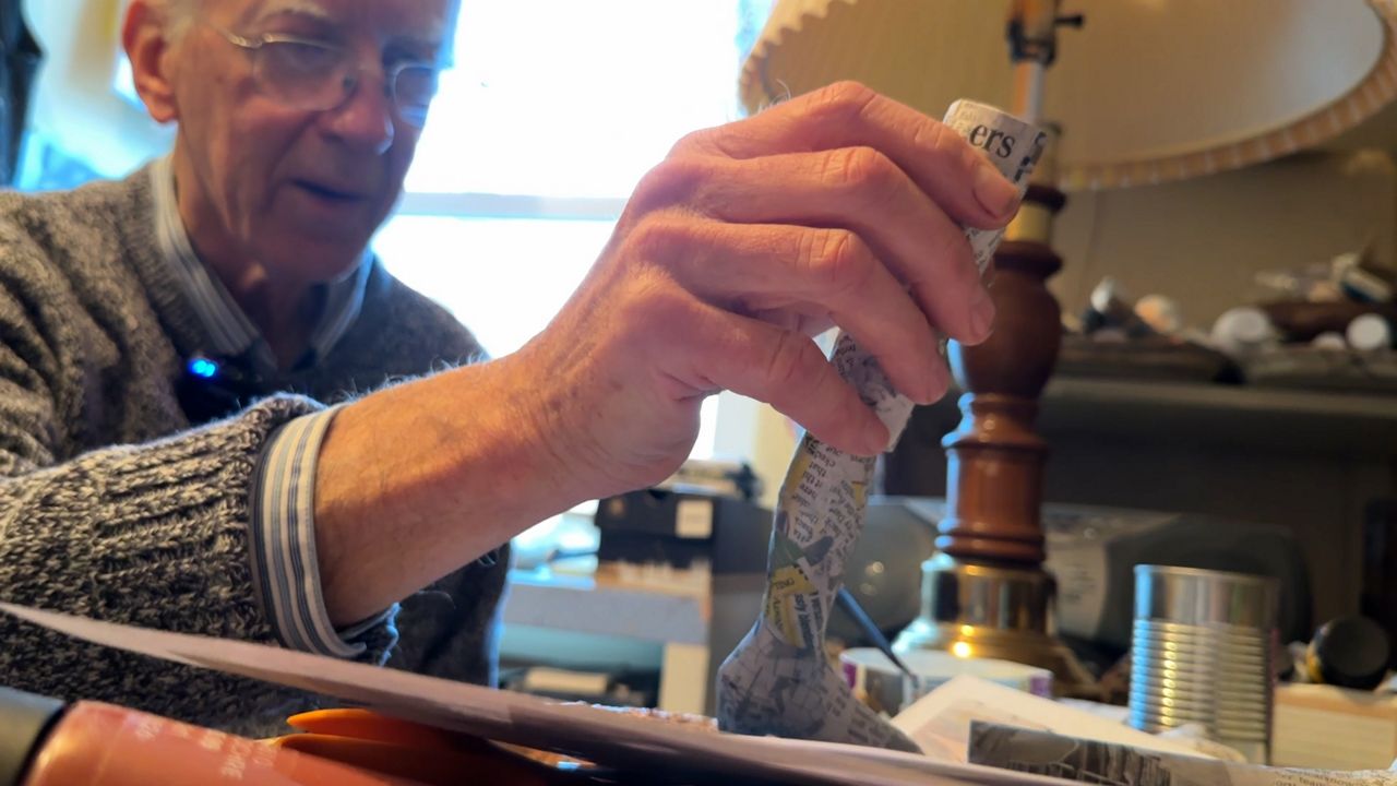 Wisconsin puppetmaker spends his retirement on his art