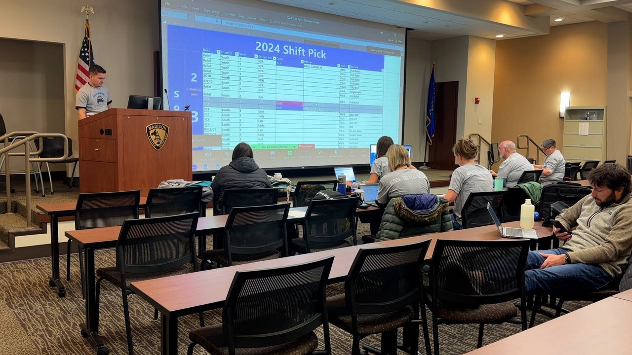 Madison Police shift pick day