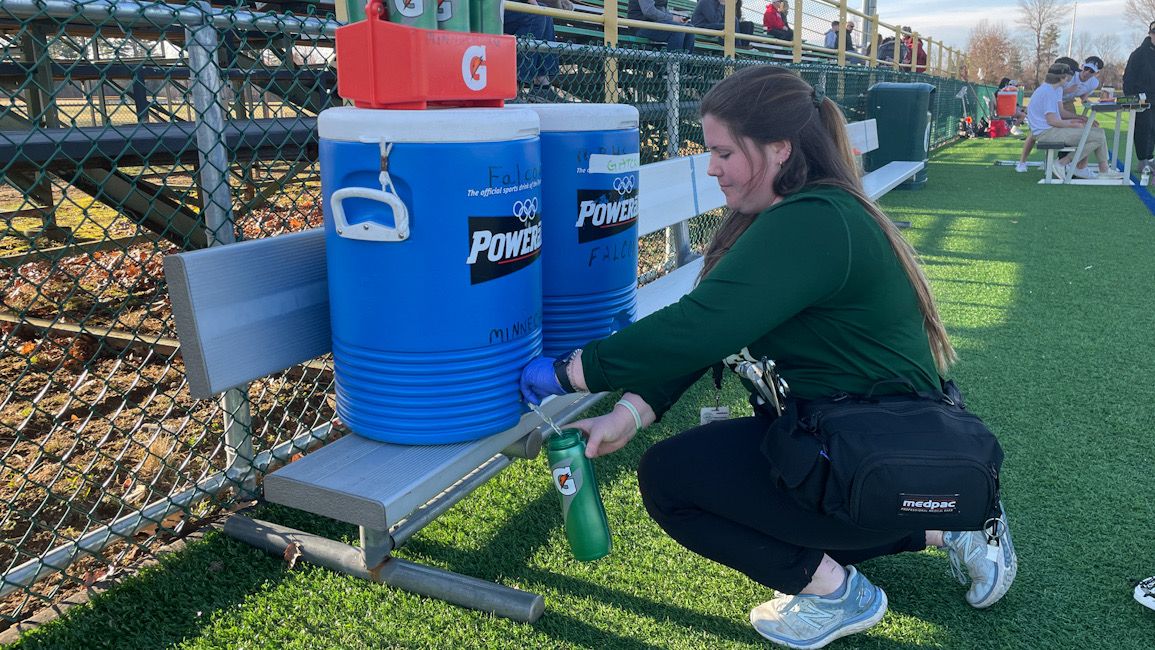 Minnechaug's AT wears many hats to keep athletes safe
