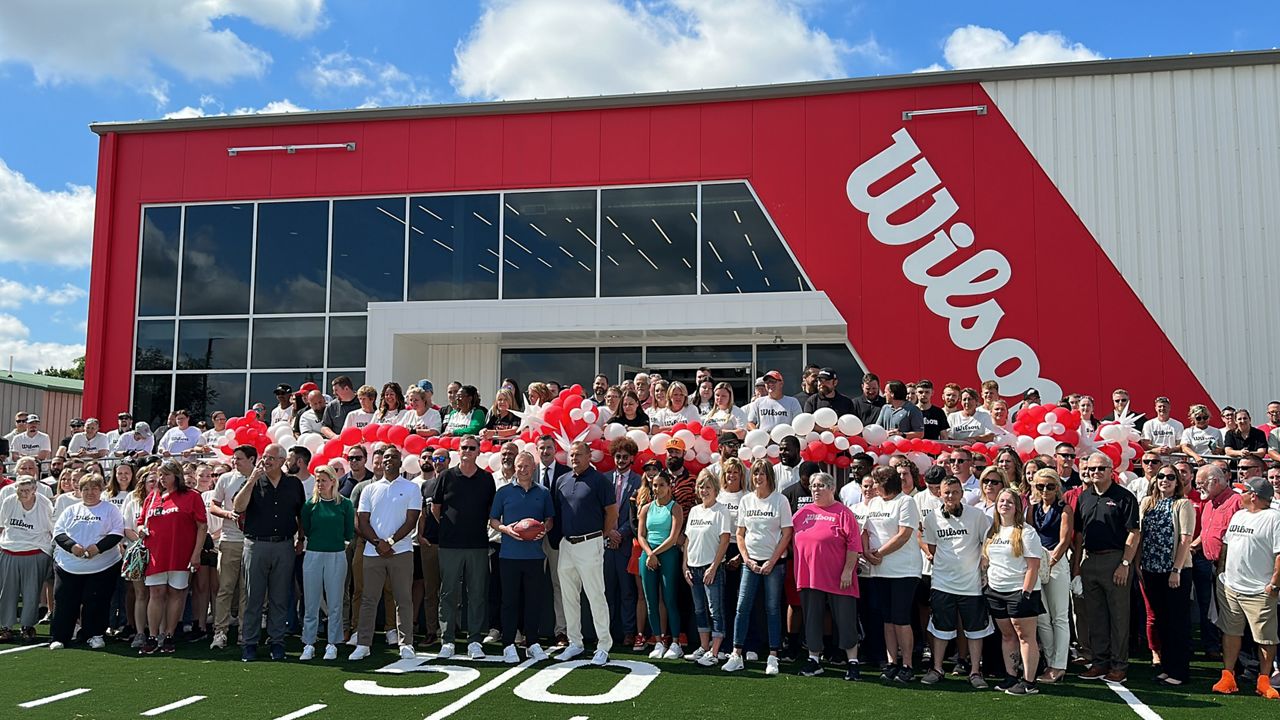 Wilson and NFL renew partnership, expands factory in Ohio