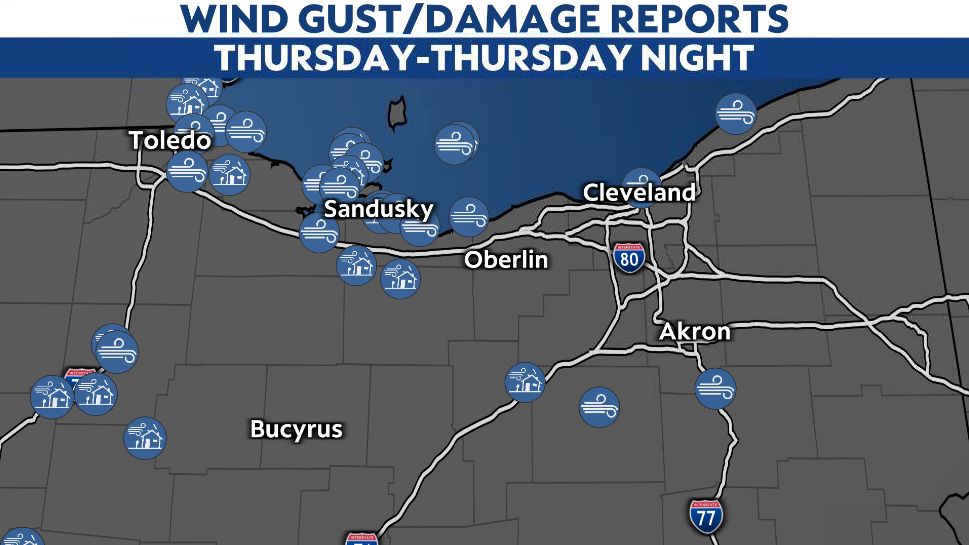 Thousands without power across Ohio after storms