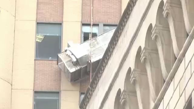 Window Washers Rescued from Lower Manhattan Building