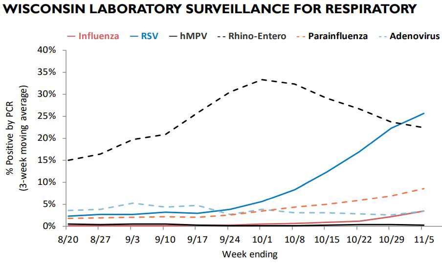 Wisconsin DHS urges prevention against respiratory viruses