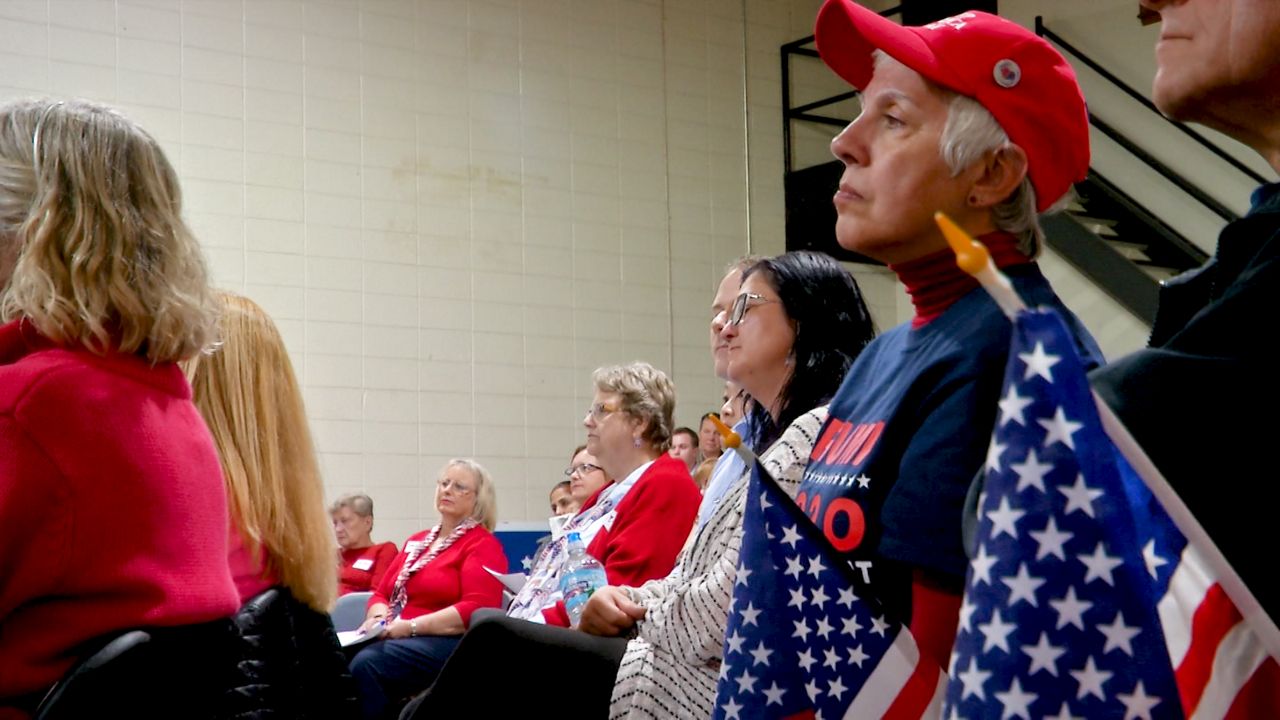 Women for Trump Rally Held During Democratic Debate