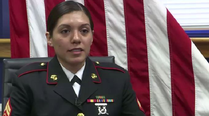 Local Female Marine Making it in a World Dominated by Men