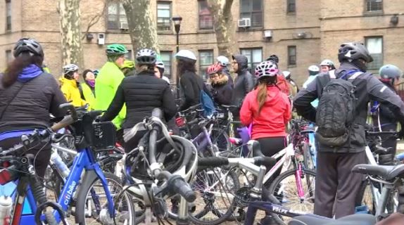Queens bike ride celebrates women who cycle in the city