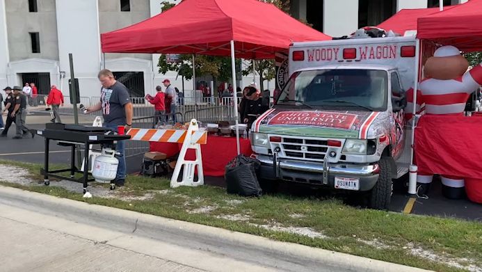 The Woody Wagon is a mainstay at OSU tailgates