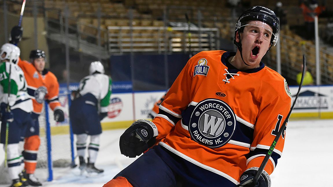 Worcester Railers with big win over Maine Mariners