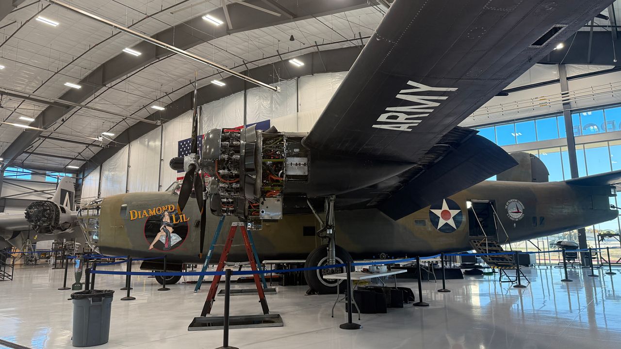 WWII military aircraft trying to fly again