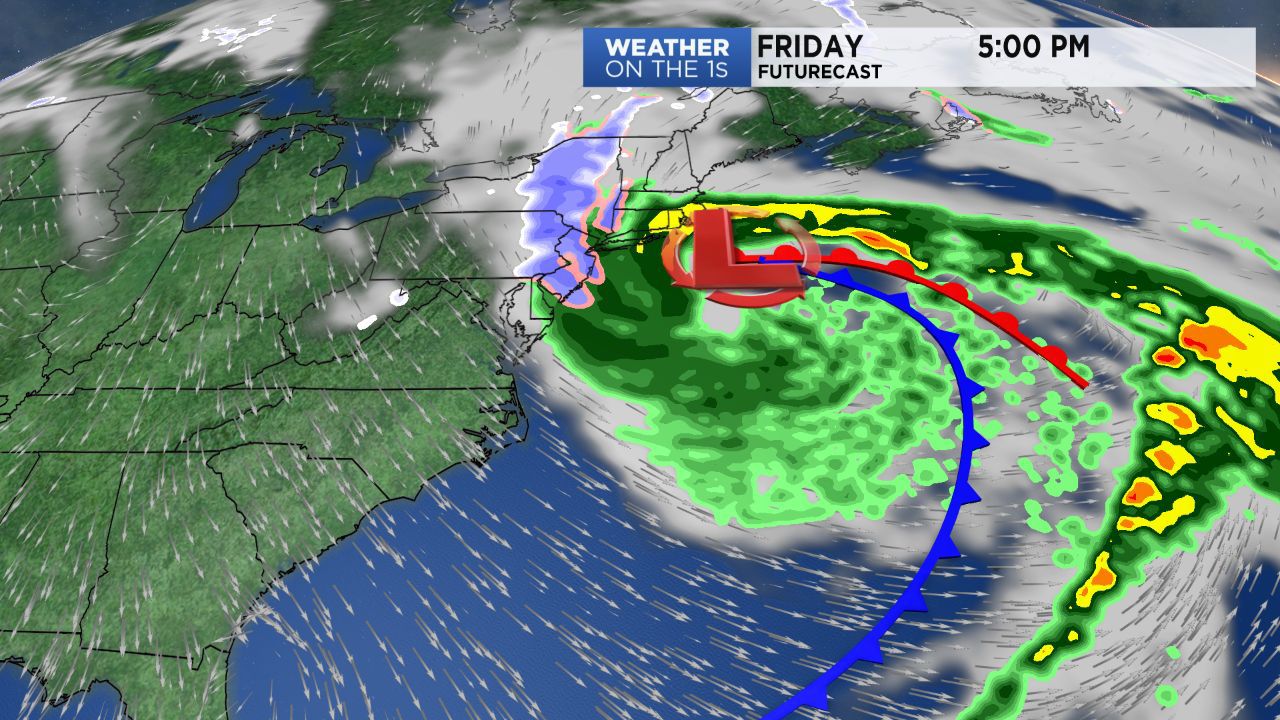 Wind gusts up to 55mph possible Friday
