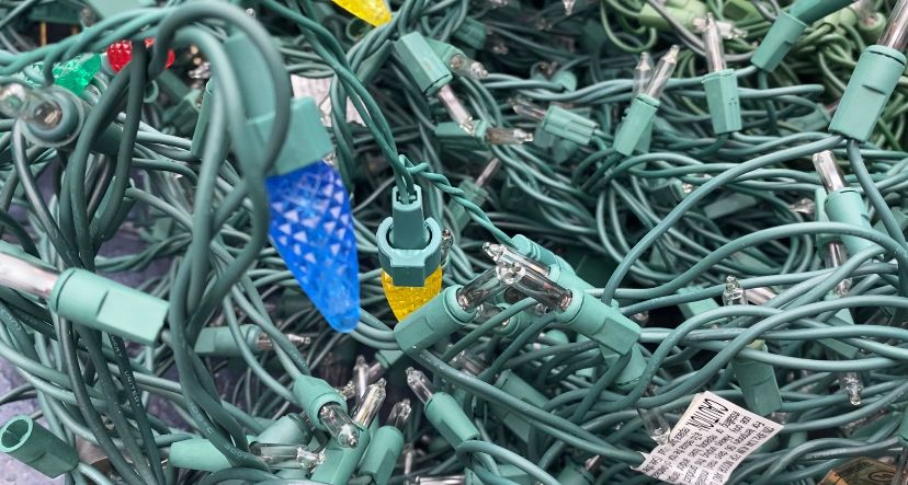 Recycling Christmas lights throughout Ohio