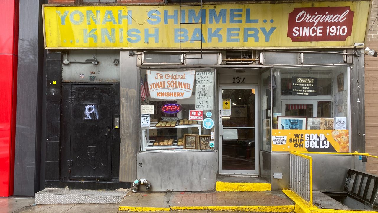 It's latke time at Yonah Schimmel Knish Bakery