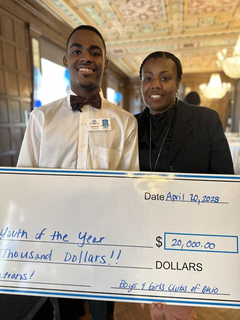 Northeast Ohio resident wins Youth of the Year