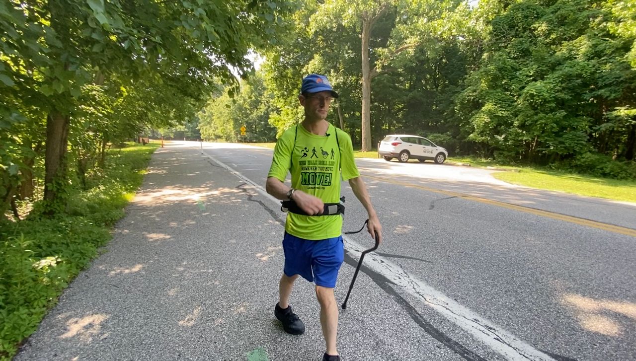 Cerebral Palsy Vigilante inspires through marathon running