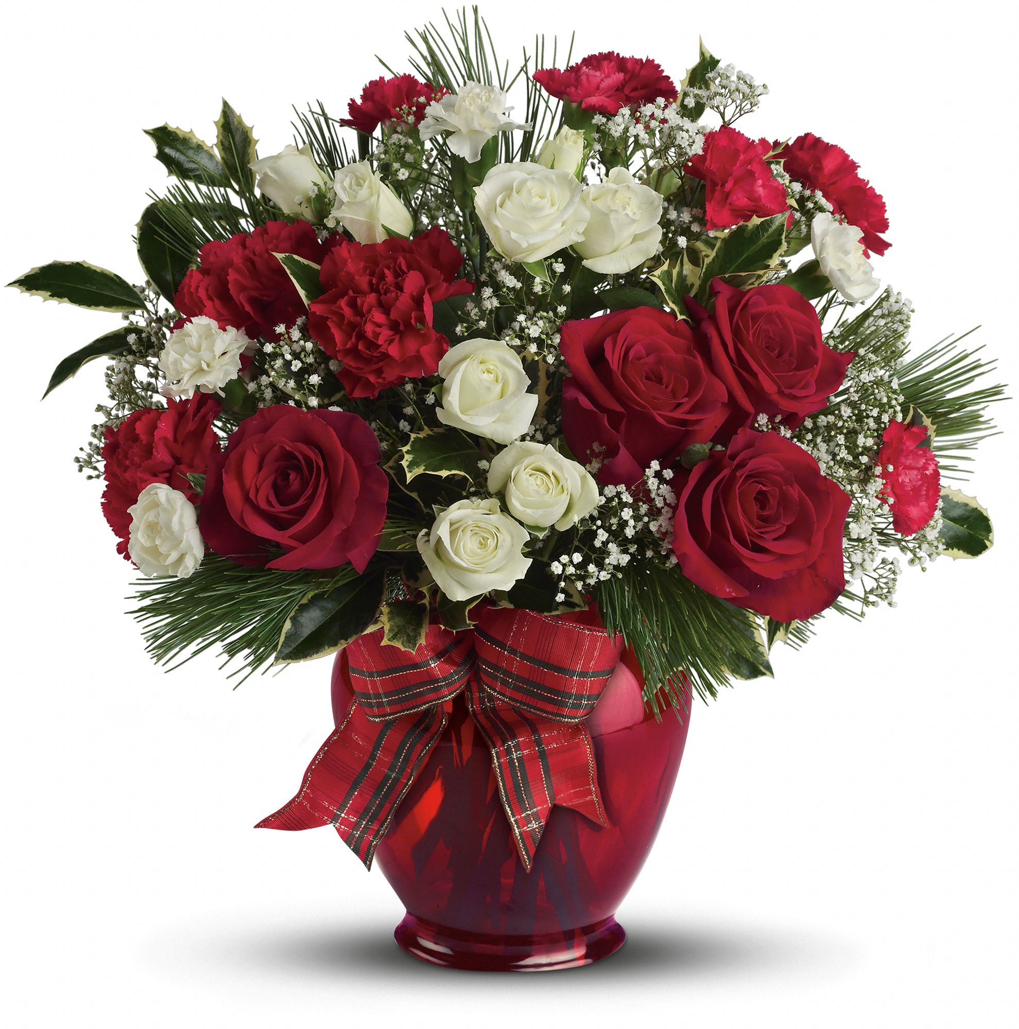 Holiday Splendor Flowers, Holiday Splendor Flower Bouquet - Teleflora.com