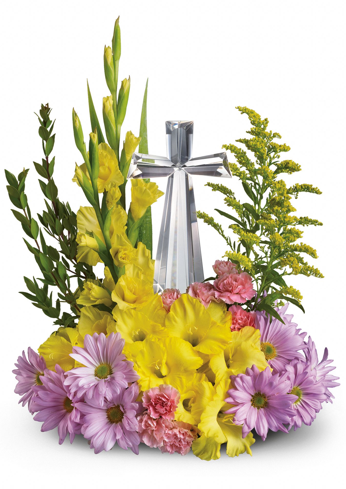 Teleflora’s Crystal Cross Bouquet | Dynabox
