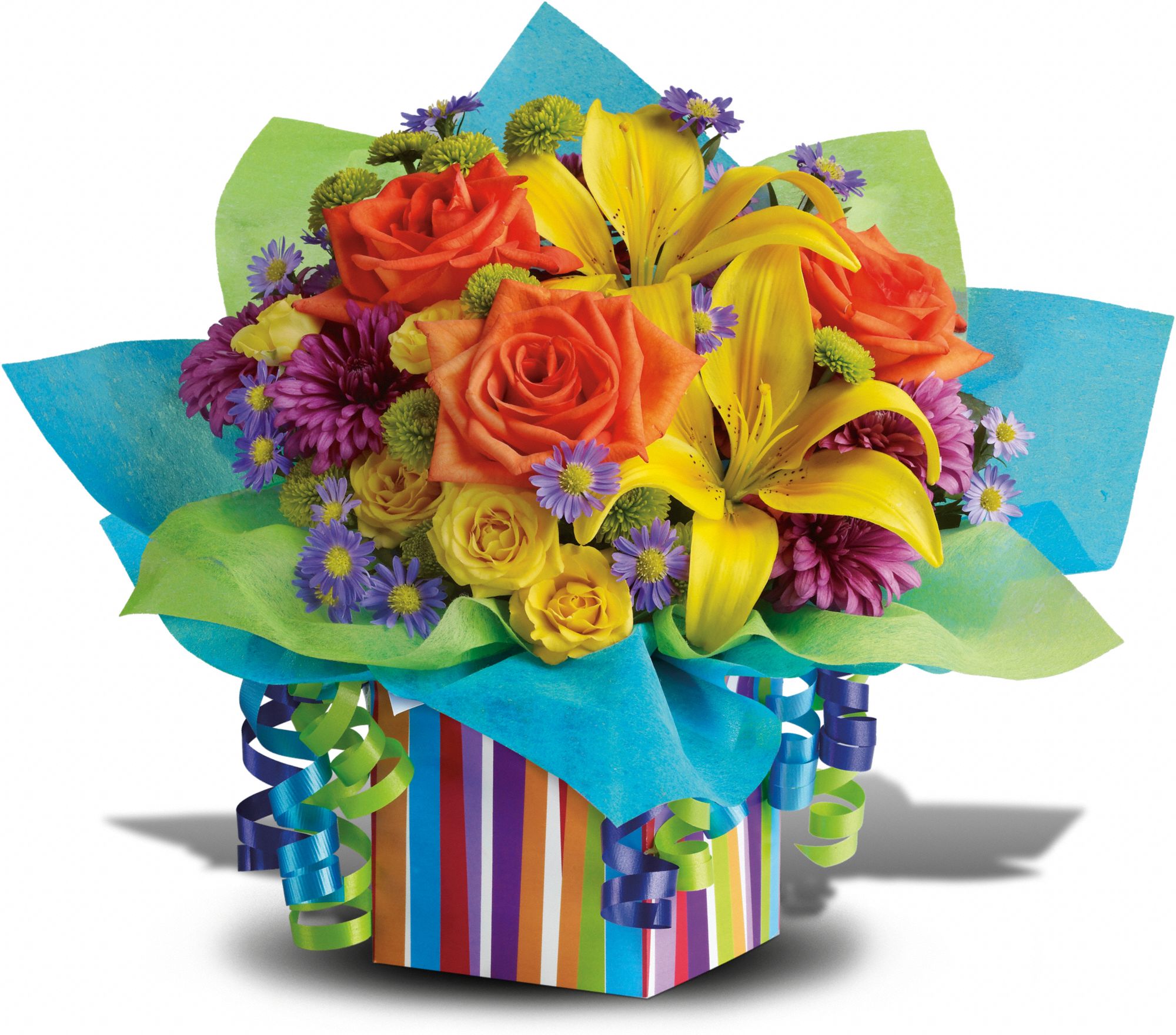 Teleflora’s Rainbow Present | Photodrive
