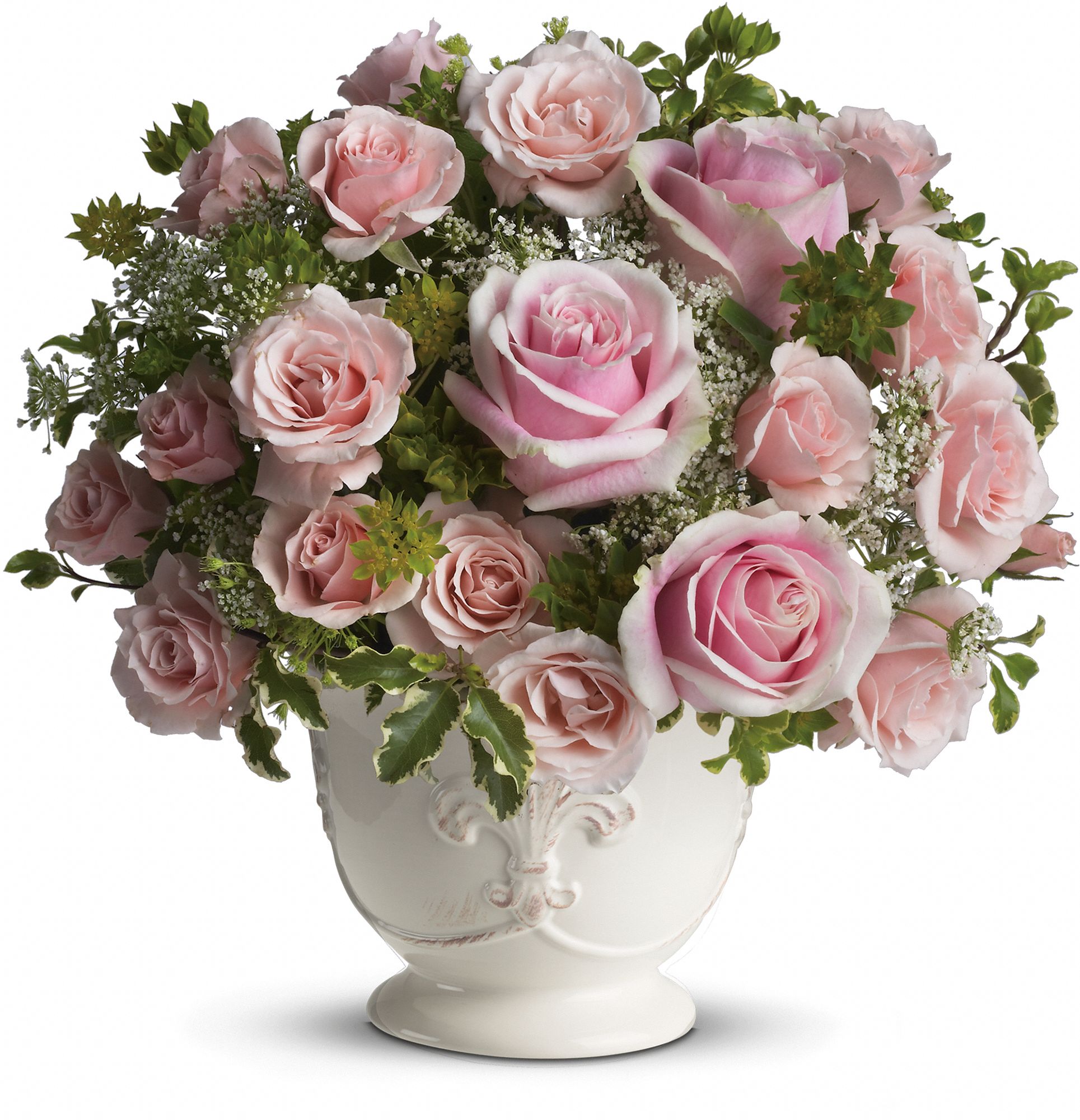 Teleflora’s Parisian Pinks With Roses | Jabberfly