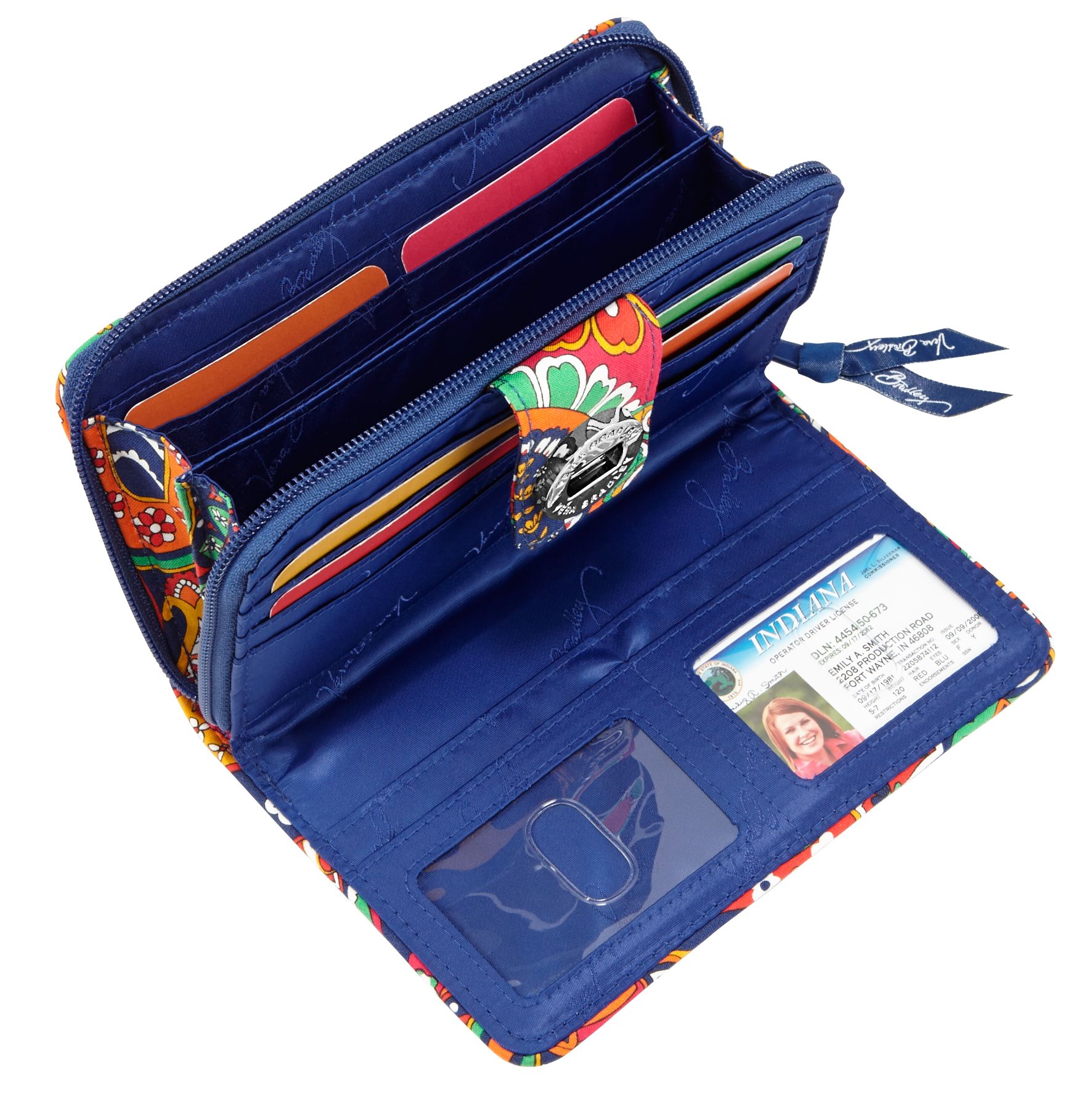 Vera Bradley Turn Lock Wallet | eBay