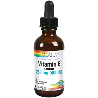 Liquid Vitamin E 400 IU (2 Fluid Ounces Liquid) by Solaray at the ...