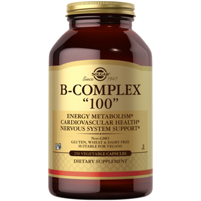 B-Complex 100 MG (250 Veggie Caps) by Solgar at the Vitamin Shoppe