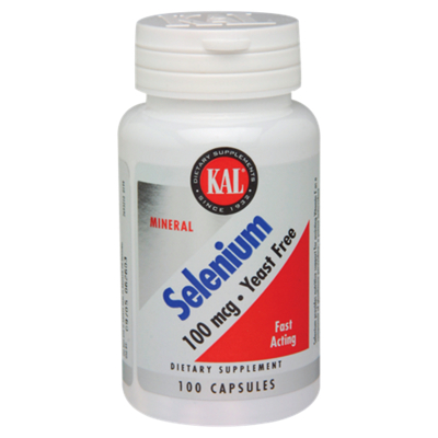 Selenium Yeast Free 100 Mcg (100 Tablets) by KAL at the Vitamin Shoppe