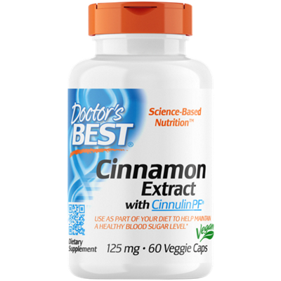 Best Cinnamon Extract With Cinnulin Pf 125 MG (60 Veggie Caps) by ...