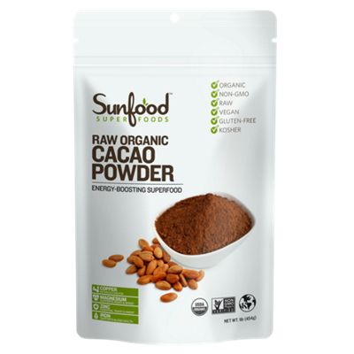 Cacao Powder (1 Pound Powder) by Sunfood Superfoods at the Vitamin Shoppe
