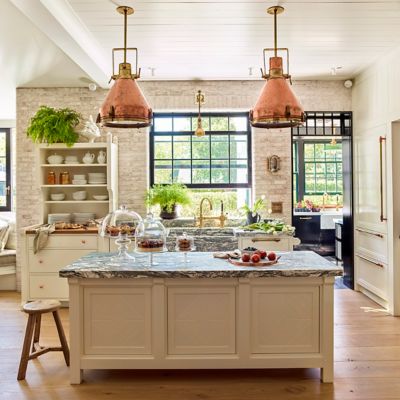 Get the Look | Waterworks Henry in Brass for a Modern Kitchen | Waterworks