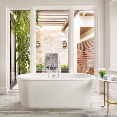 Get the Look | Elegant Bathroom Interior Design by Suzanne Lovell ...