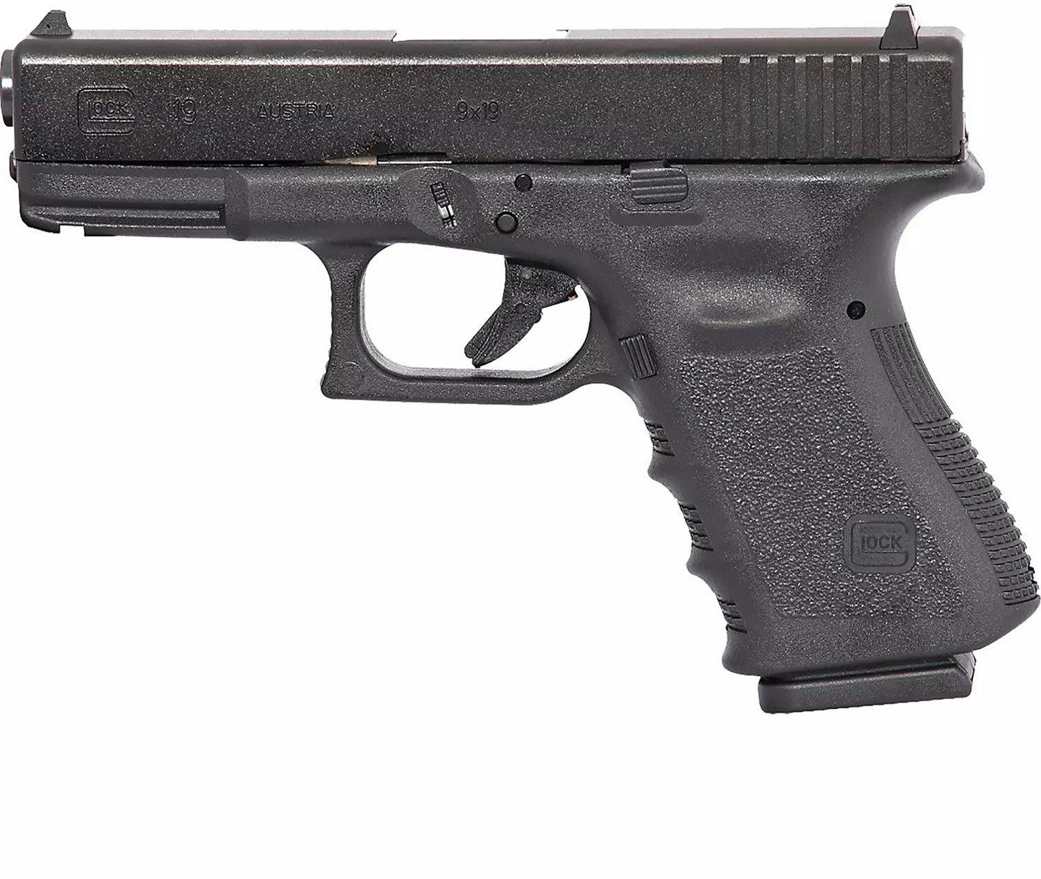 GLOCK 19 - 9mm Caliber - Safe Action Pistol | Academy