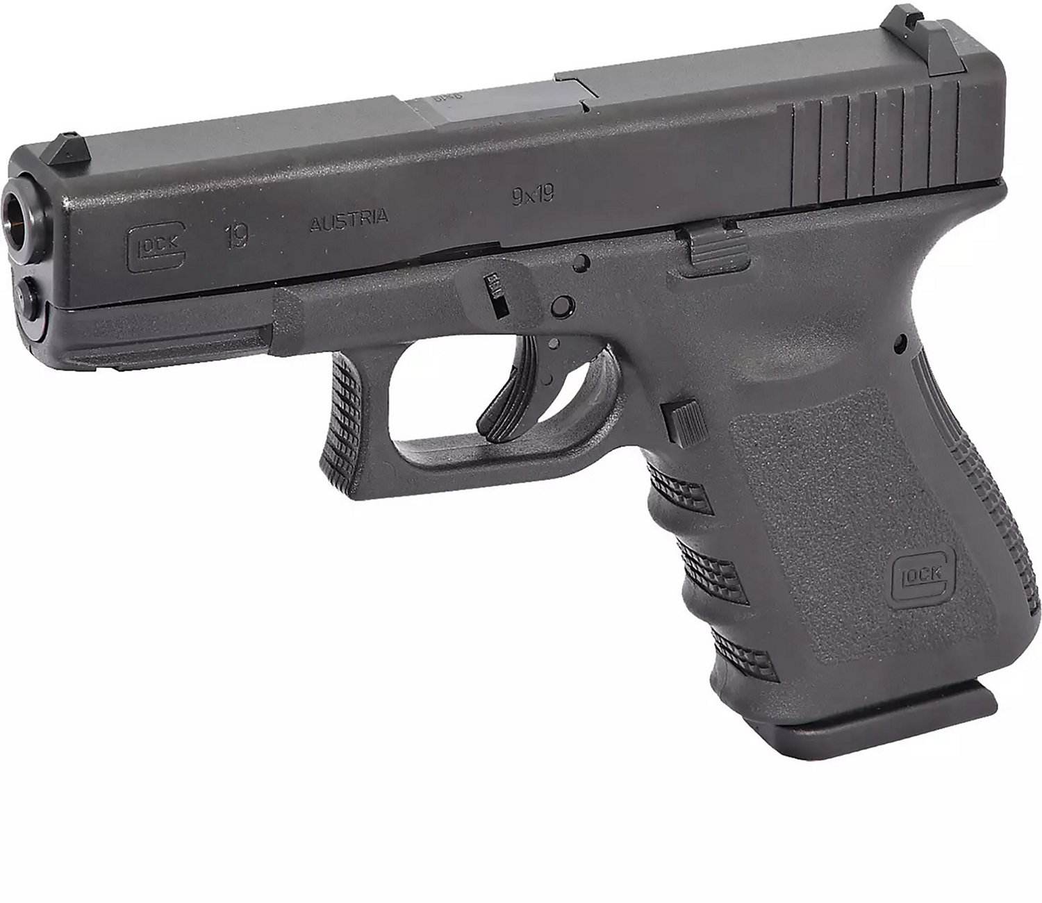 GLOCK 19 - 9mm Caliber - Safe Action Pistol | Academy