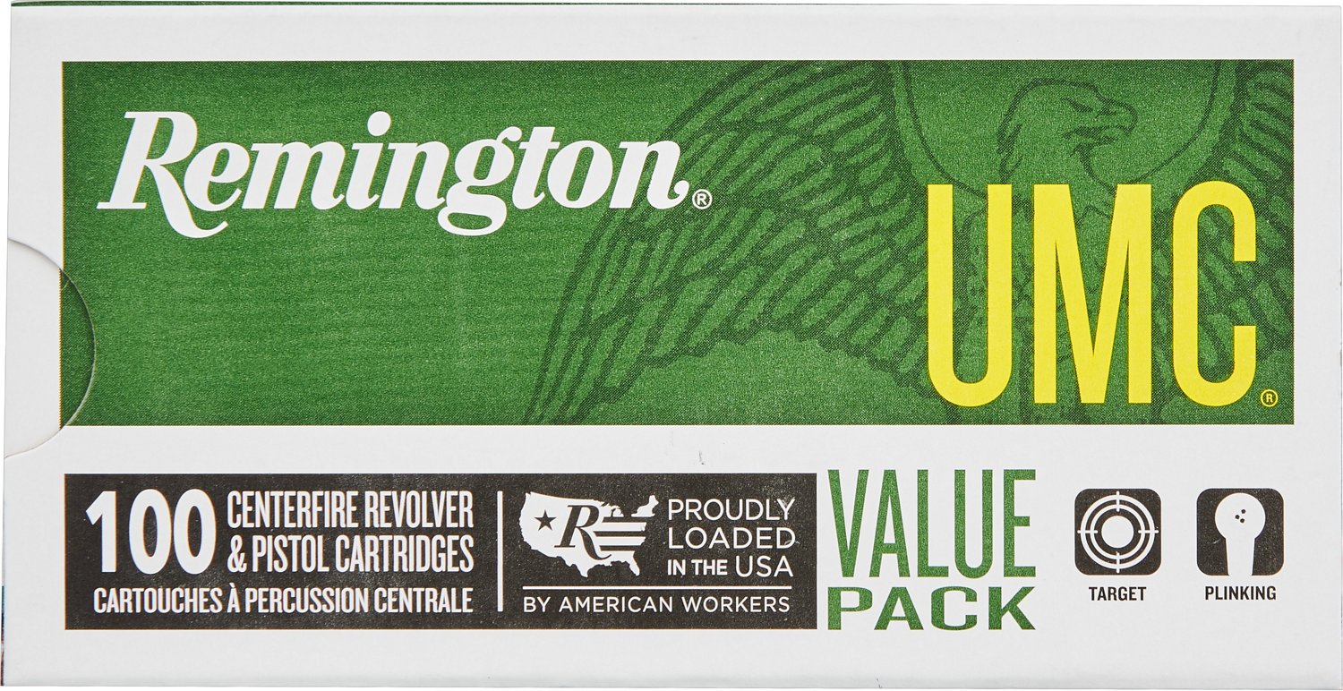 Remington UMC 9mm Luger 115-Grain Centerfire Ammunition | Academy